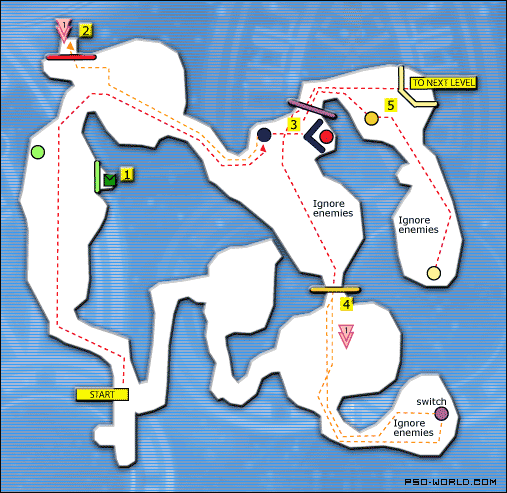 PSO-World.com - Guides - Stage 1 Level Maps