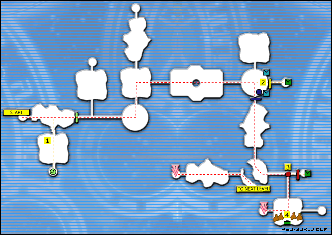 PSO-World.com - Guides - Stage 2 Level Maps