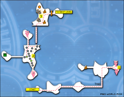 PSO-World.com - Guides - Stage 3 Level Maps