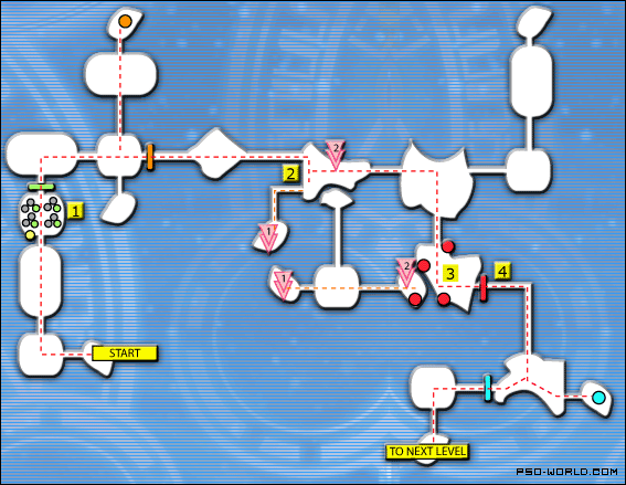 PSO-World.com - Guides - Stage 3 Level Maps
