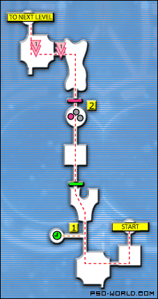 PSO-World.com - Guides - Stage 4 Level Maps