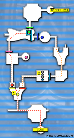 PSO-World.com - Guides - Stage 4 Level Maps