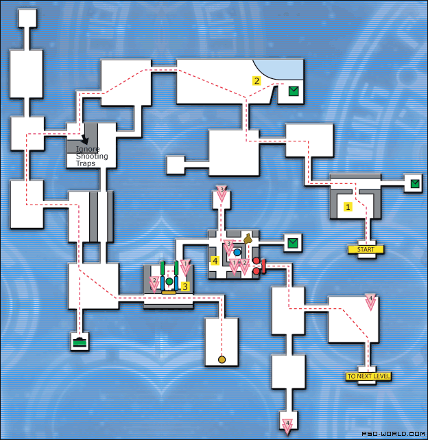 PSO-World.com - Guides - Stage 7 Level Maps