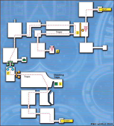 PSO-World.com - Guides - Stage 7 Level Maps