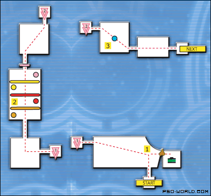 PSO-World.com - Guides - Stage 7 Level Maps
