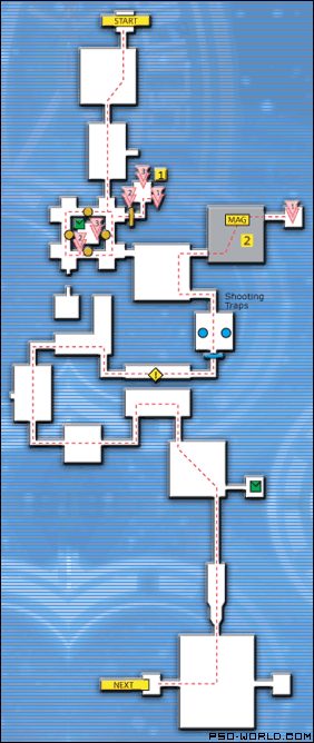 PSO-World.com - Guides - Stage 9 Level Maps