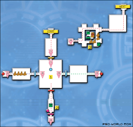 PSO-World.com - Guides - Stage 9 Level Maps