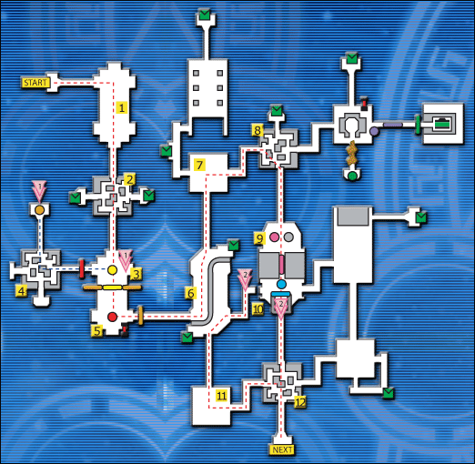 PSO-World.com - Guides - Stage 1 Level Maps