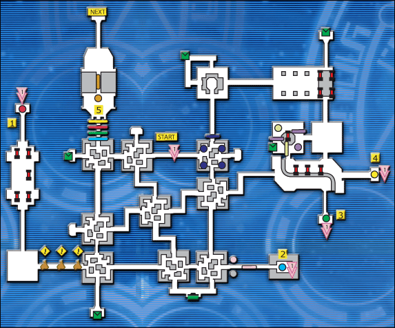 PSO-World.com - Guides - Stage 1 Level Maps