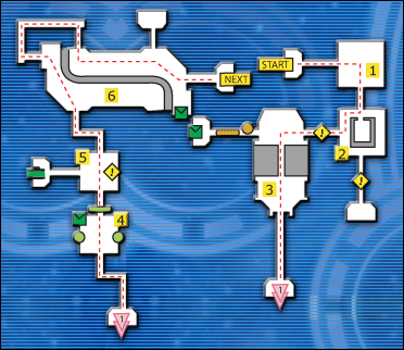 PSO-World.com - Guides - Stage 1 Level Maps