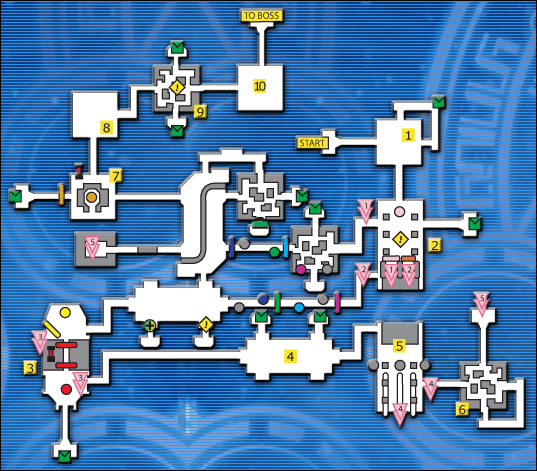 PSO-World.com - Guides - Stage 1 Level Maps