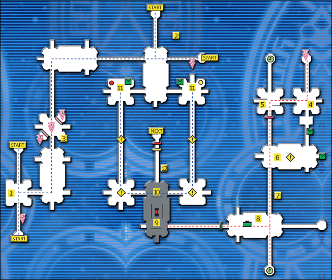 PSO-World.com - Guides - Stage 2 Level Maps
