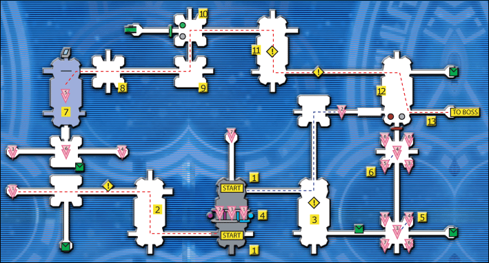 PSO-World.com - Guides - Stage 2 Level Maps