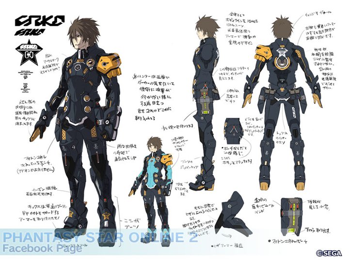 RAmarl Concept Art (More Classes Inside) : r/PSO2